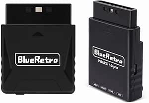 Amazon.com: BITFUNX RetroScaler Mini Wireless Controller Adapter with Wireless Controller ...