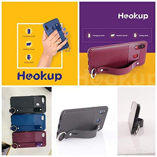 SAIKRA PRODUCTS Hookup Standing Back Cover for REDMI Note 7 PRO(Blue ...