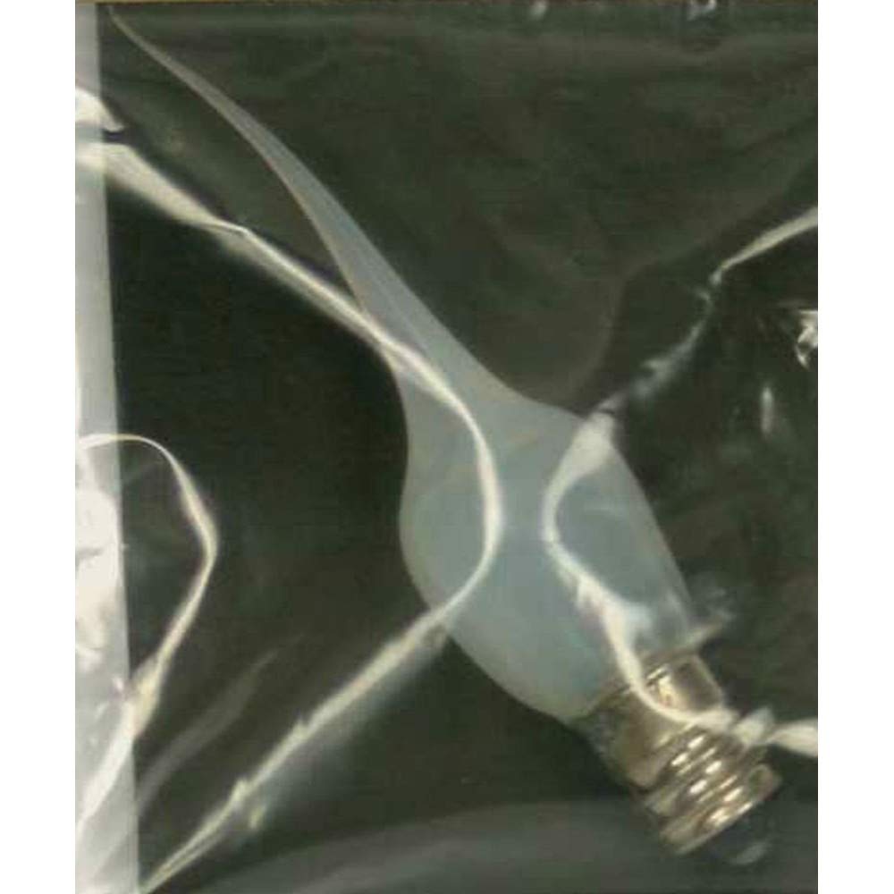 Pack of 12 3 Watt Small Genuine Candle-lite Silicone Dipped Light Bulbs ...