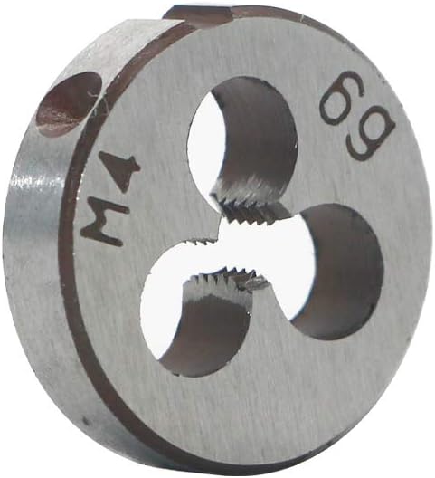 Amazon.com: HSS 4mm X 0.7 Metric Right Hand Round Die, Machine Thread ...