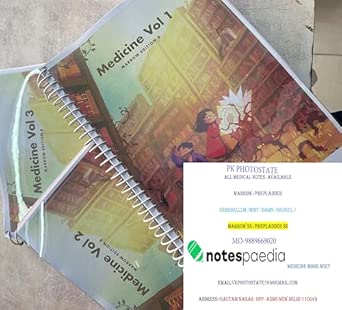 Buy marrow notes medicine eD-8.0 FULL COLOUR NOTES ( DR BY RAKESH S ...
