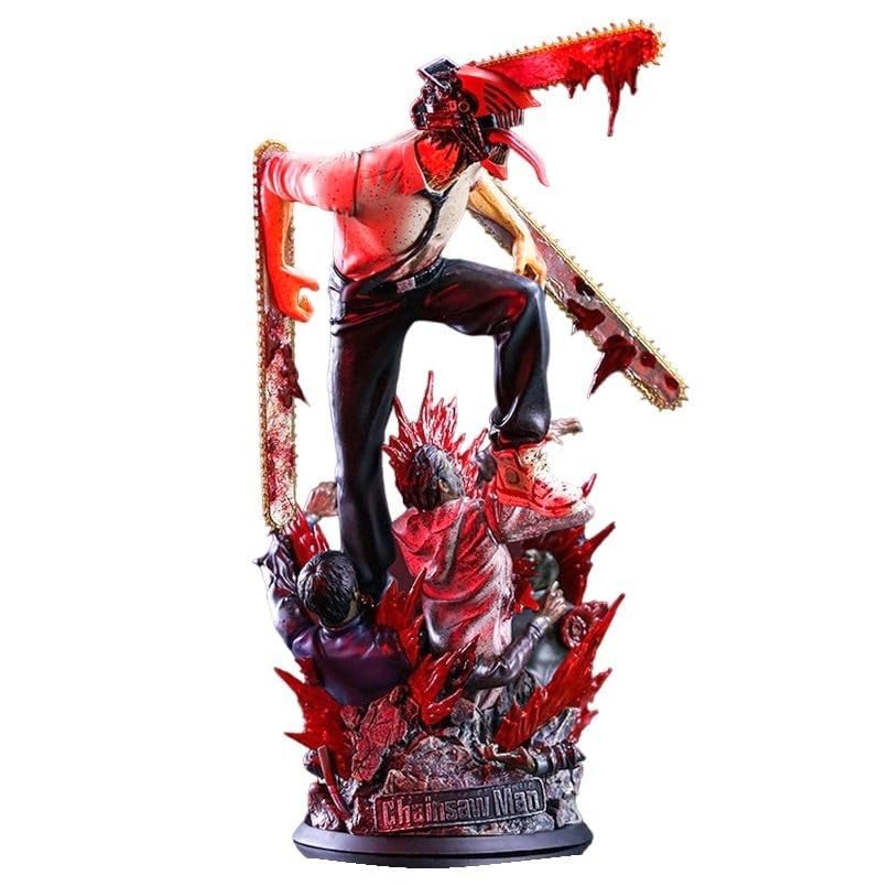 Buy KENMA Chainsaw Man Denji Action Figure PVC 33 Cms Anime Figurines ...
