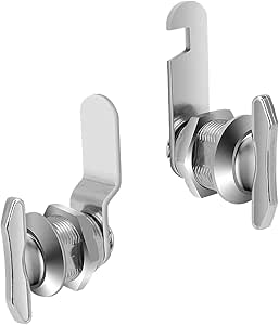 Locker Locks,Cam Locks,Cabinet Lock,2Pcs 5/8 Inch Thumb Operated Offset ...