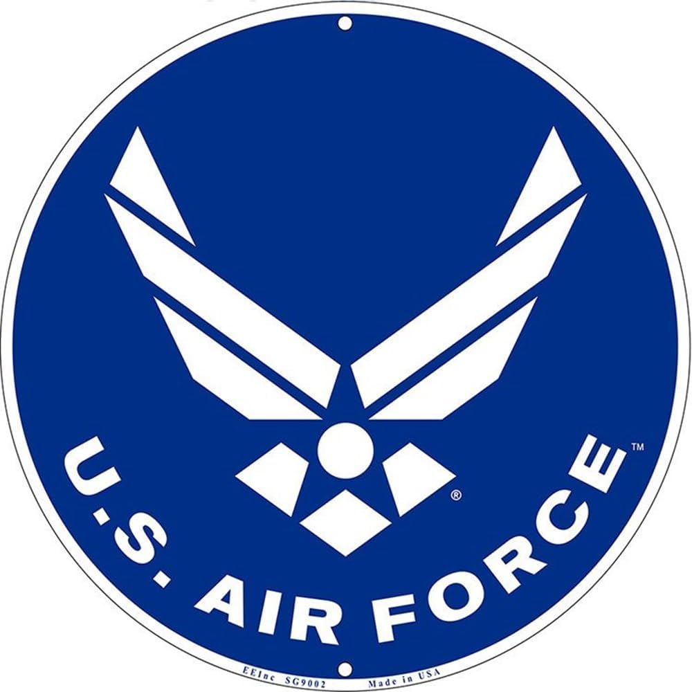 Amazon.com : United States Navy Aluminum Metal Round 12 Inch Diameter ...