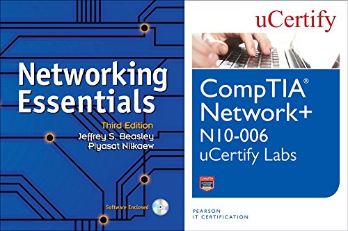 Networking Essentials Textbook and Comptia Network+ N10-006 Ucertify ...