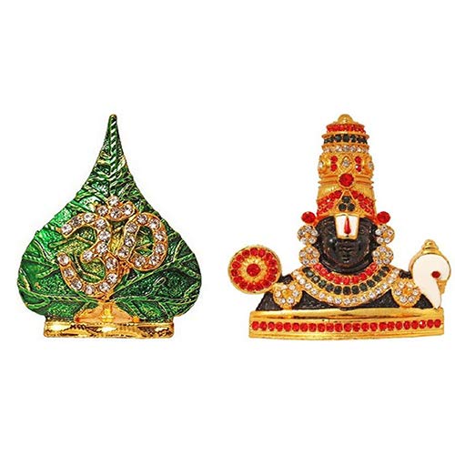 Buy 9facts Lord Shiva Symbol OM Sign Idol and Lord Venkateswara ...
