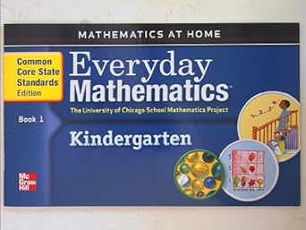 Amazon.com: Everyday Mathematics, Grade Pre-K, Mathematics at Home ...