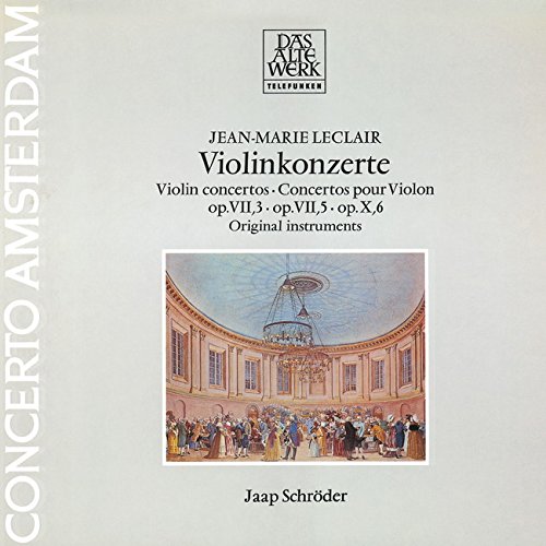JAAP SCHRODER - LECLAIR: VIOLIN CONCERTOS(reissue) - Amazon.com Music