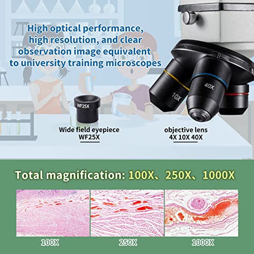 Snapklik.com : MAXLAPTER Microscope Kit For Kids 8-12