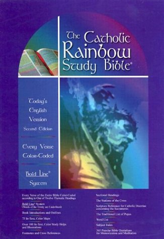 Amazon | Catholic Rainbow Study Bible-TEV | Bible & Other Sacred Texts