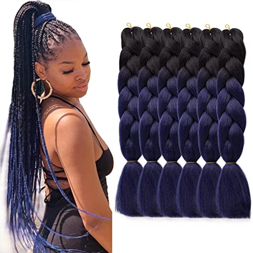 Top 10 Blue Jumbo Box Braids of 2022 - Katynel