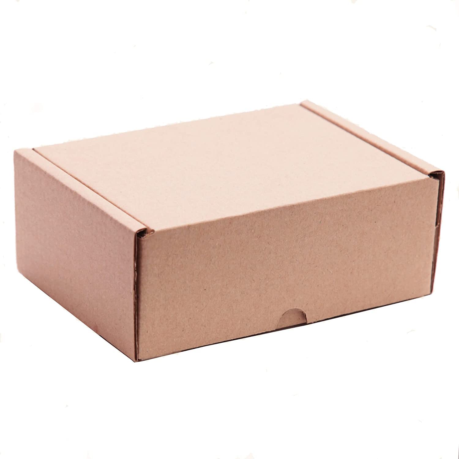 SelfHold Brown Cardboard Postal Box 250mm x 200mm x 100mm - Mailing ...