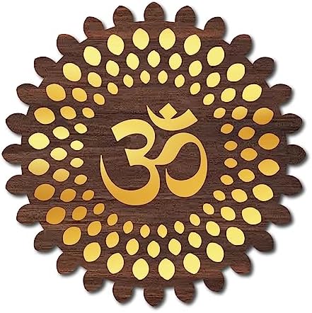 DIVOKAH® Beautiful Om Wall Hanging Wooden Design/Om Wall Decor For ...