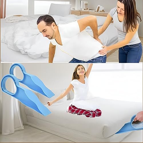 Rushwak Plastic (Pack of 2) Mattress Lifter Tool 2 in 1 Bedsheet Tucker ...
