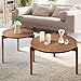 Amazon.com: BEARUT Round Nesting Coffee Table Set of 2,Round End Table,Small Nesting Tables,Side ...