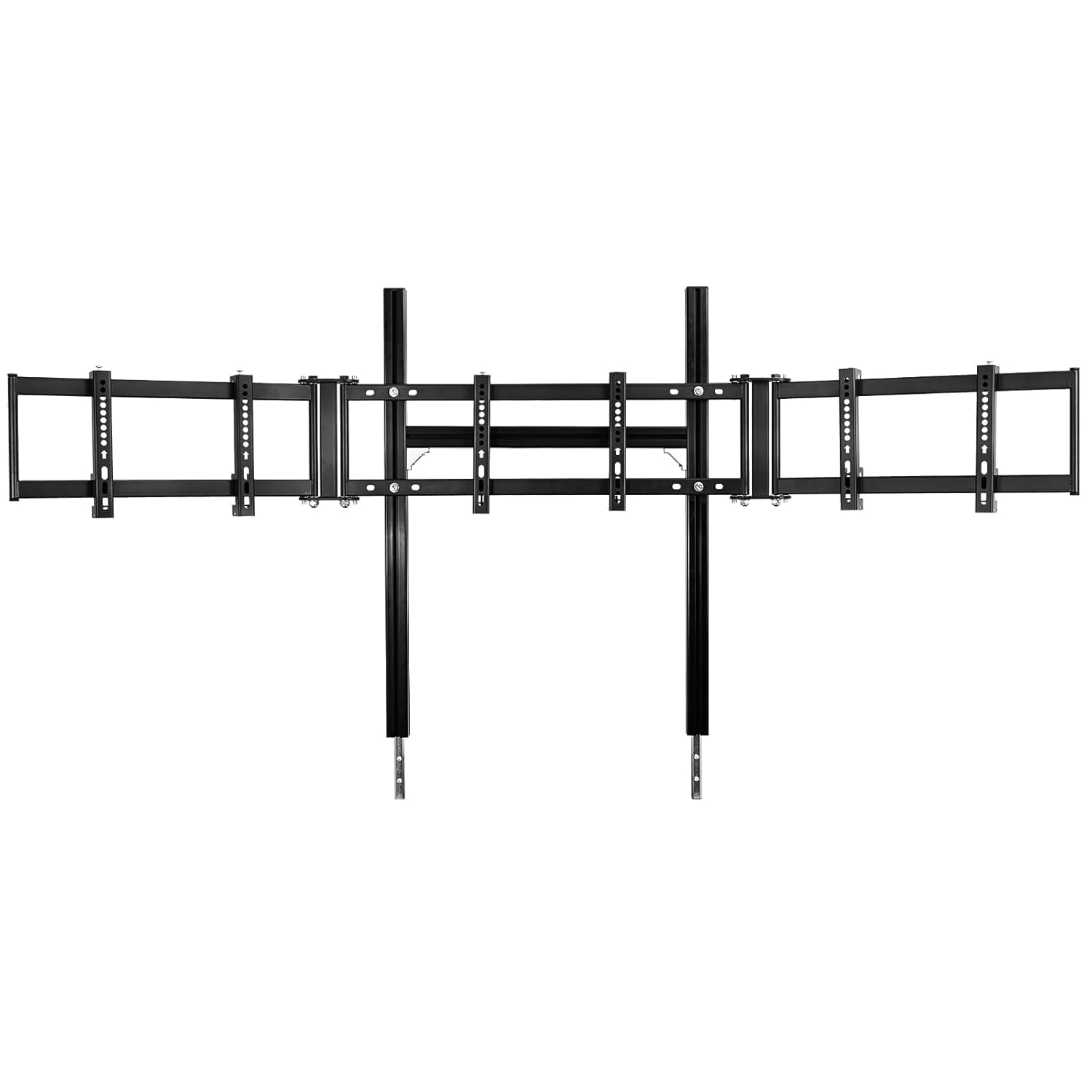 Snapklik.com : Aluminum Profile Cockpit Triple Monitor Stand For Racing ...