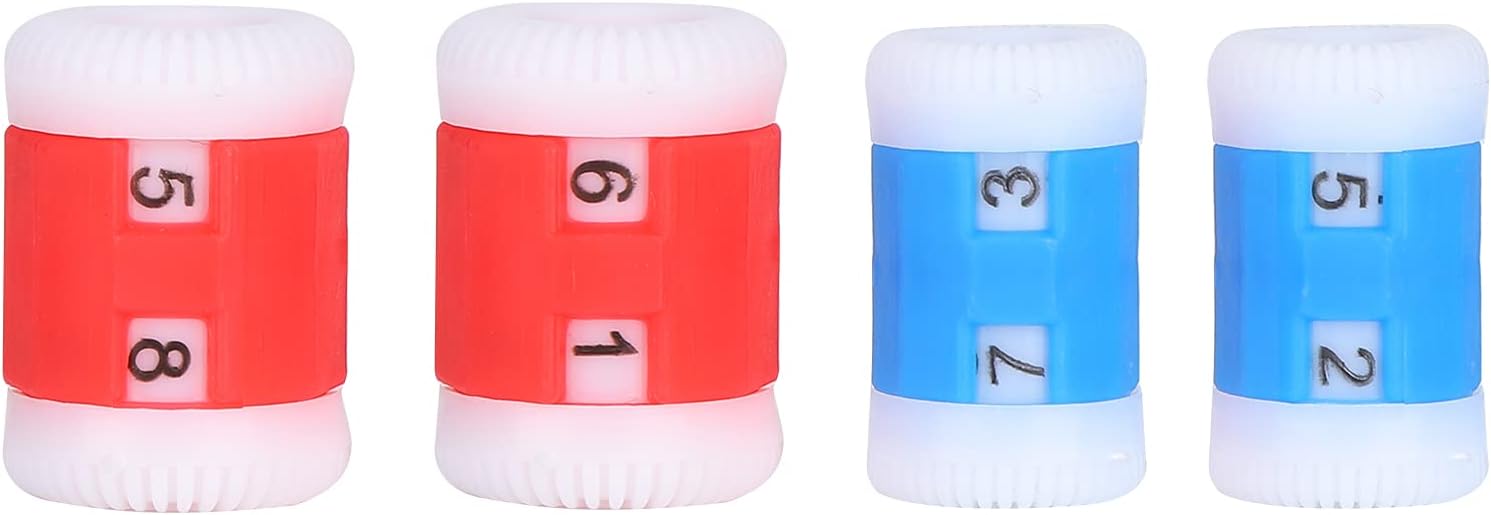 Amazon.com: Plastic Knit Counter Knitting Crochet Stitch Marker Row ...