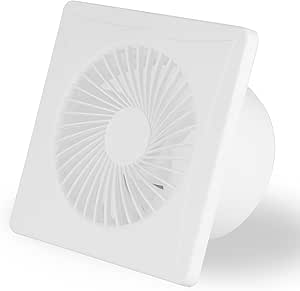 LeKaufen Bathroom Extractor Fan Ø 150mm 6" Ventilation Fan with ...