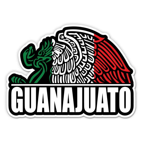 Amazon.com - Guanajuato Mexico MX Bandera Vinyl Sticker - Car Window ...