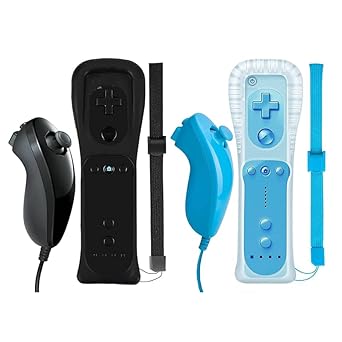 Amazon.com: Donop Wii Remote with Nunchuck, Wii Controller with ...