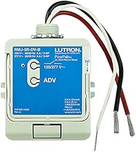 Lutron RMJS-5R-DV-B Module de relais PowPak RF 5 A : Amazon.ca: Everything Else