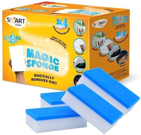 SMART Clean Magic Sponge Schmutzradierer reinigt ohne den Einsatz von ...