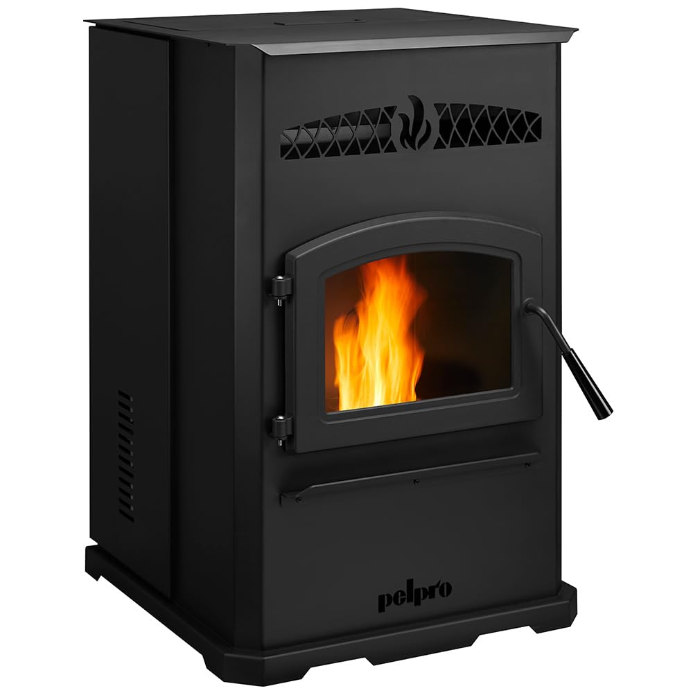 Amazon.com: PelPro PP70 Pellet Stove for Home Heating - 70 lb Hopper ...