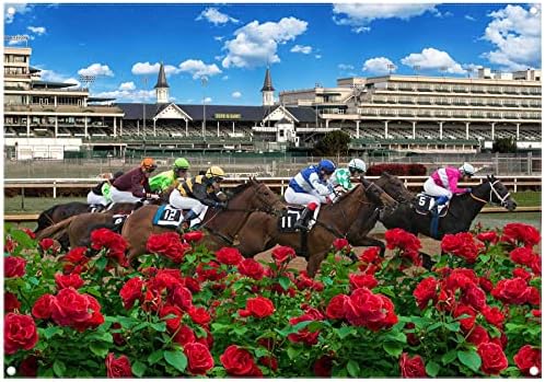 Amazon.com : Run for The Roses Backdrop 7x5FT Kentucky Derby Horse ...