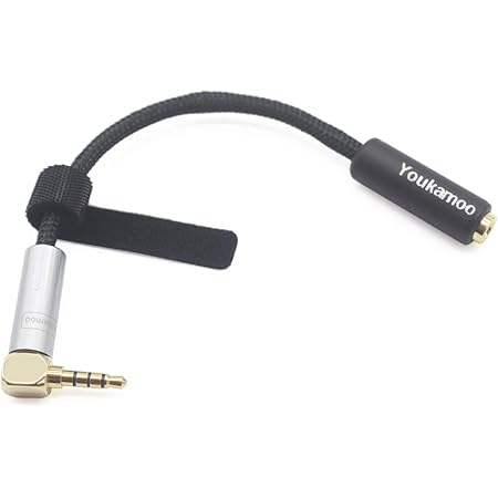 Amazon.com: [ 3.5mm Balanced Right Angle ] 3.5mm Male to 4.4mm Female 8 ...