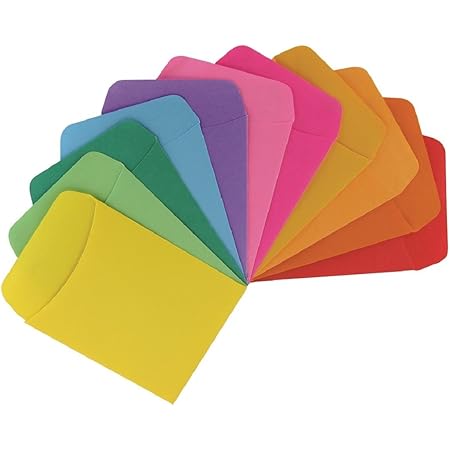 Amazon.com : Library Card Pockets, 50-Count : Children Learning And ...