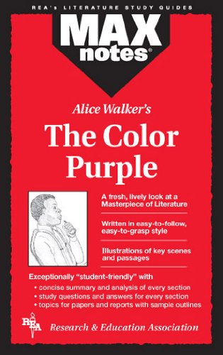 Amazon.com: The Color Purple: Literature Study Guides (Max Notes ...