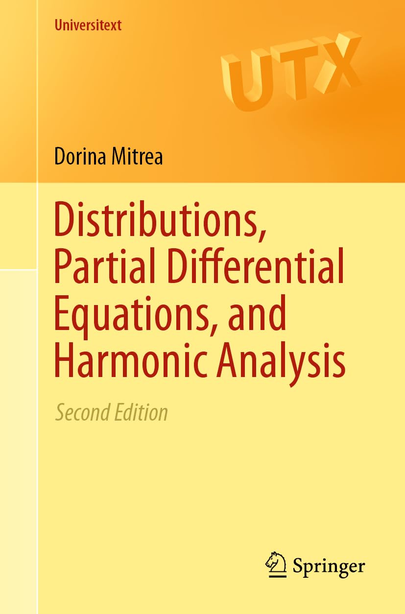 Snapklik.com : Distributions, Partial Differential Equations, And Harmonic Analysis