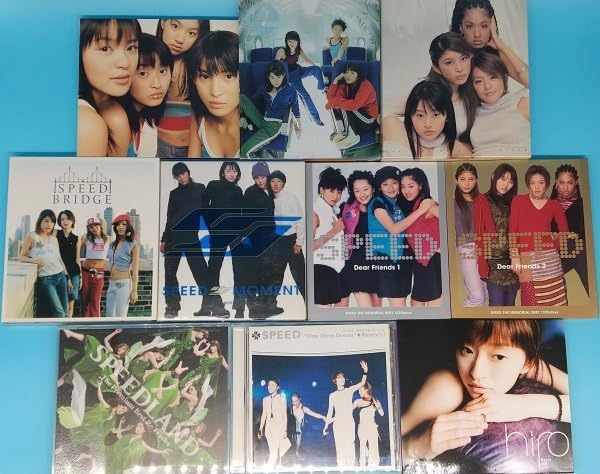 Amazon.co.jp: 【SPEED】 アルバム CD まとめて 10枚セット スピード hiro : おもちゃ