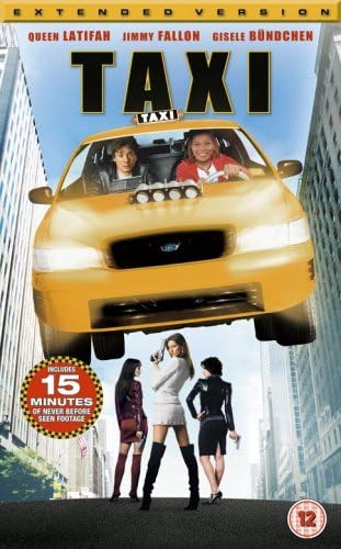 Taxi [VHS] : Queen Latifah, Jimmy Fallon, Henry Simmons, Jennifer ...
