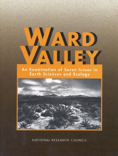 Ward Valley: An Examination of Seven Issues in Earth Sciences and ...