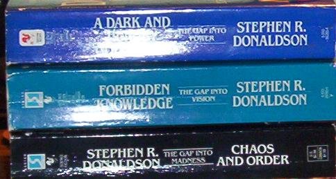 Stephen R Donaldson (3 Volumes) Gap: #2: The Gap Into Vision: Forbidden ...
