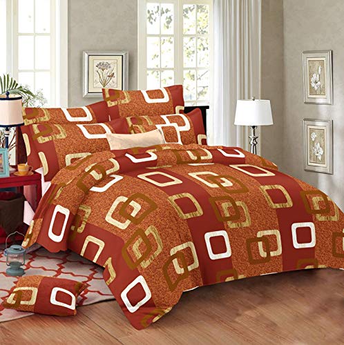 Heritage Bed-Sheets Cotton Double Badsheets with 2 Pilo Cover (HBS-61 ...