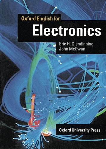 Oxford English for Electronics: Student's Book : Glendinning, Eric H ...