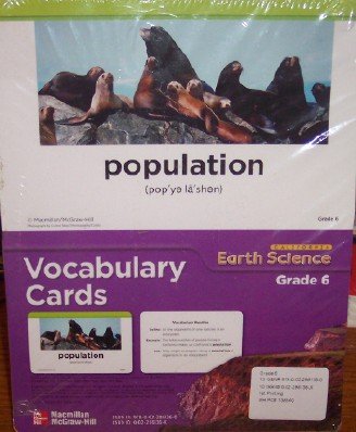 Vocabulary Cards Grade 6 (California Science): McGraw-Hill ...