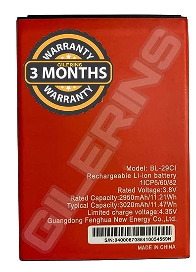 Original BL-29CI Battery for ITEL A36 Battery with 3 Month Warranty ...