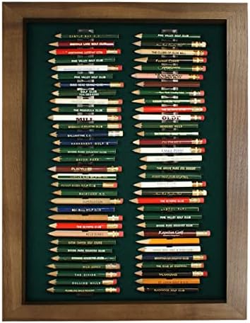 Amazon.com: Eureka Golf Pencil Display Case | Holds 64 Round or ...