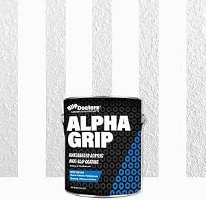 Alpha Grip Non-Slip Paint for Concrete & Asphalt – Non-Skid Coating ...