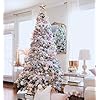 Amazon.com: 7' Prince Flock® Artificial Christmas Tree Unlit ...