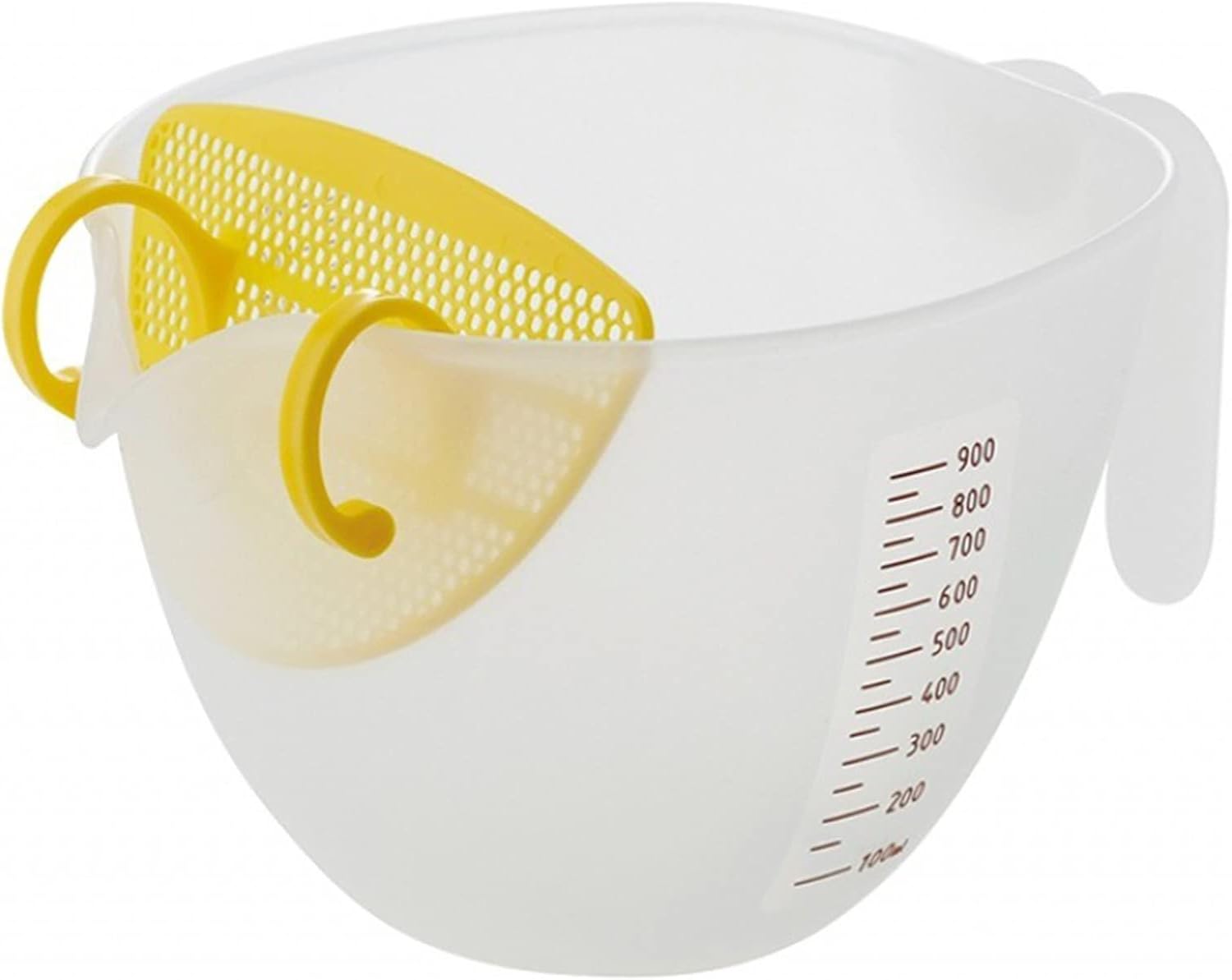 Amazon.com: Yirepny 1L Measuring Cup with Scale Built-in Filter, Liquid ...