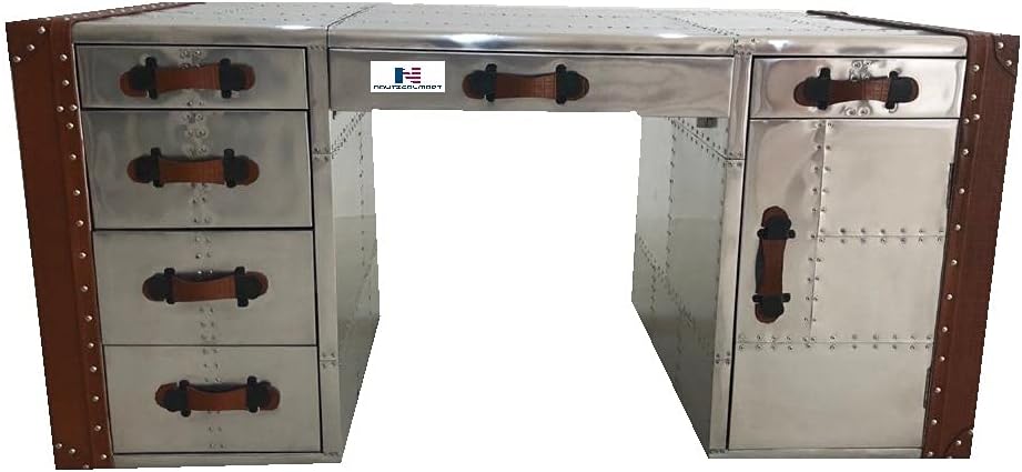 Amazon.com: Trunk Desk Home and Office Decor Furniture Table HanMade ...