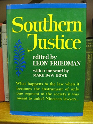 Southern Justice: Leon Friedman, Ed.: Amazon.com: Books