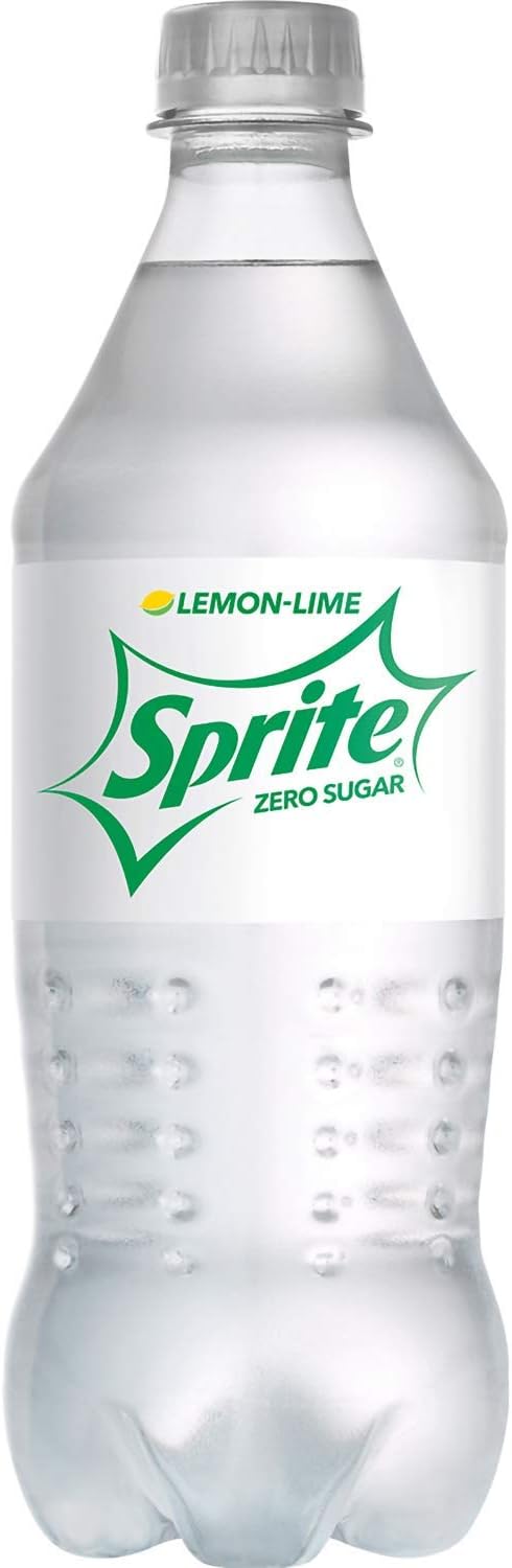 Amazon.com : Sprite Zero Sugar Lemon Lime Diet Soda Pop Soft Drinks, 16 ...