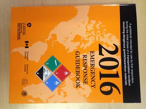 2016 Emergency Response Guidebook (ERG) Pocket Size: U.S. Department of ...
