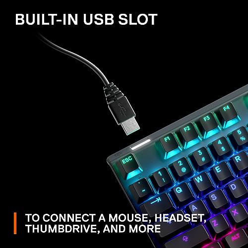 SteelSeries Apex Pro HyperMagnetic Gaming Keyboard — Adjustable ...