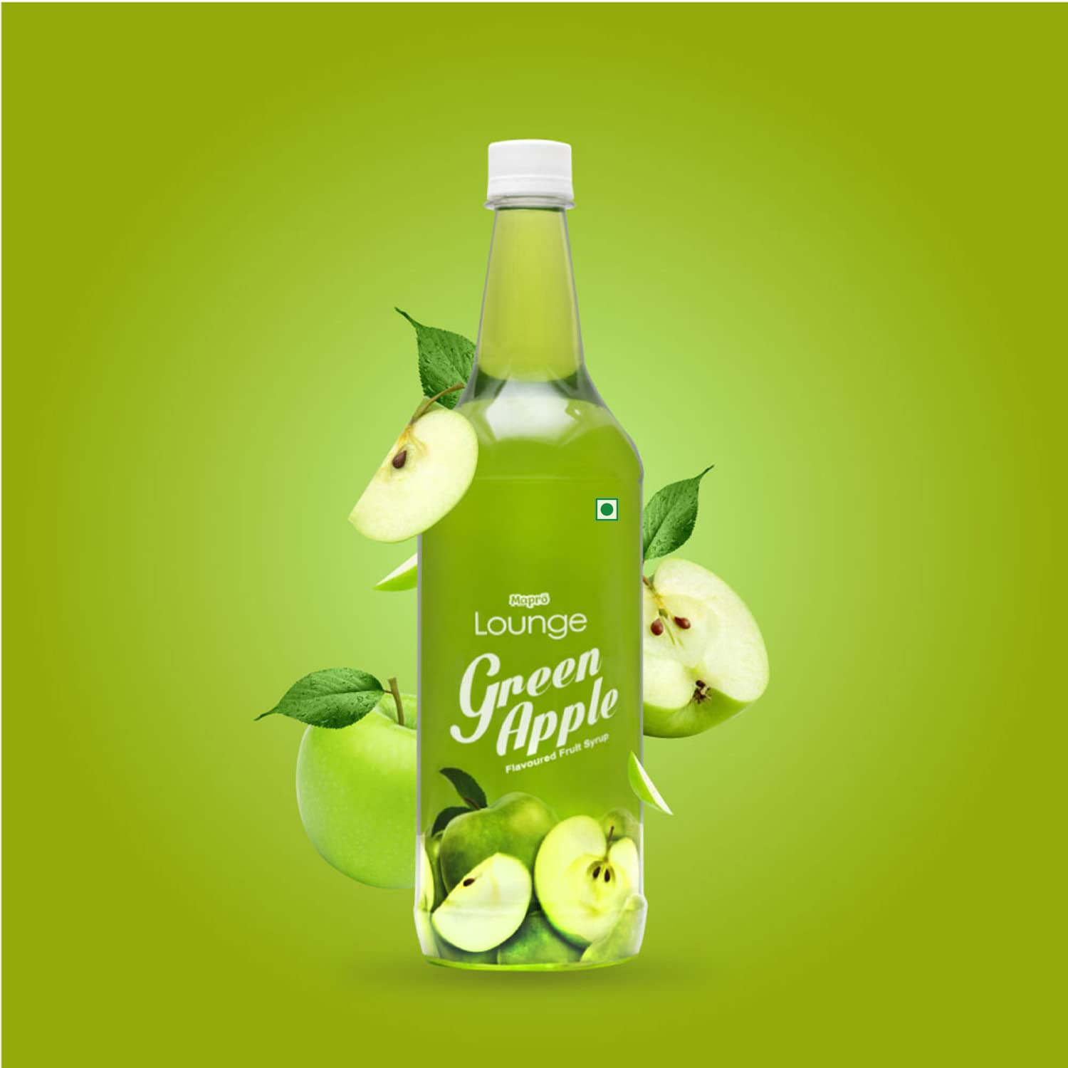 Mapro Lounge Green Apple Fruit Sharbat 1Ltr : Amazon.in: Grocery ...